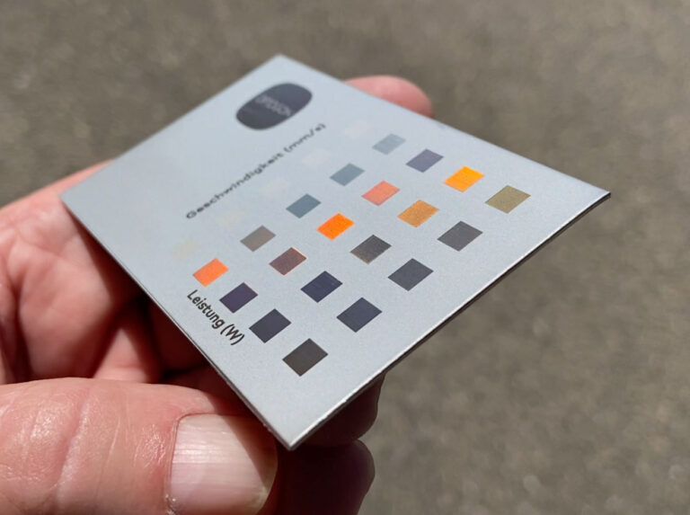 Laserparameter finden leicht gemacht – Die Parametermatrix.